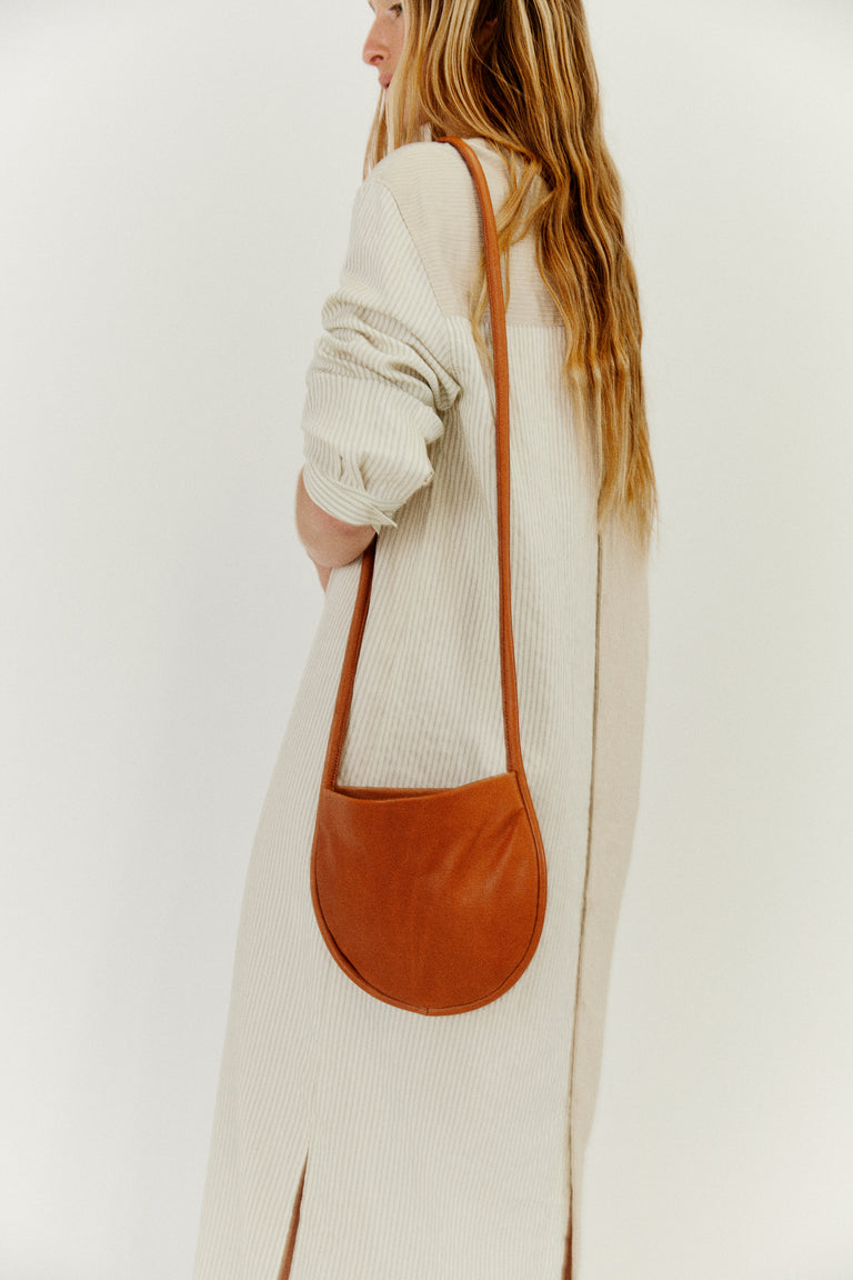 Luxury Small Leather Crossbody Bag | Mini Loop Bag by Harper the Label