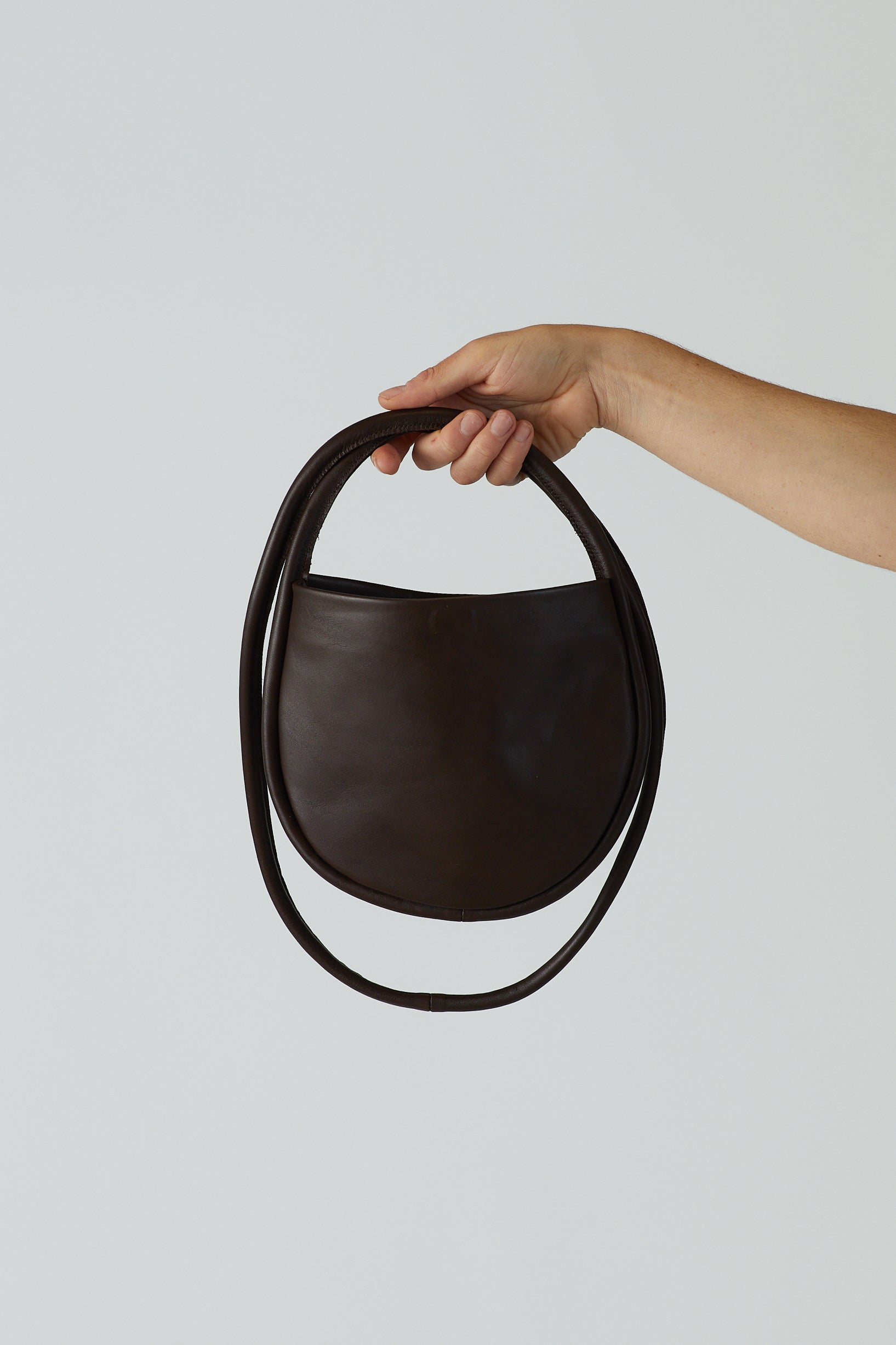 Luxury Small Leather Crossbody Bag | Mini Loop Bag by Harper the Label