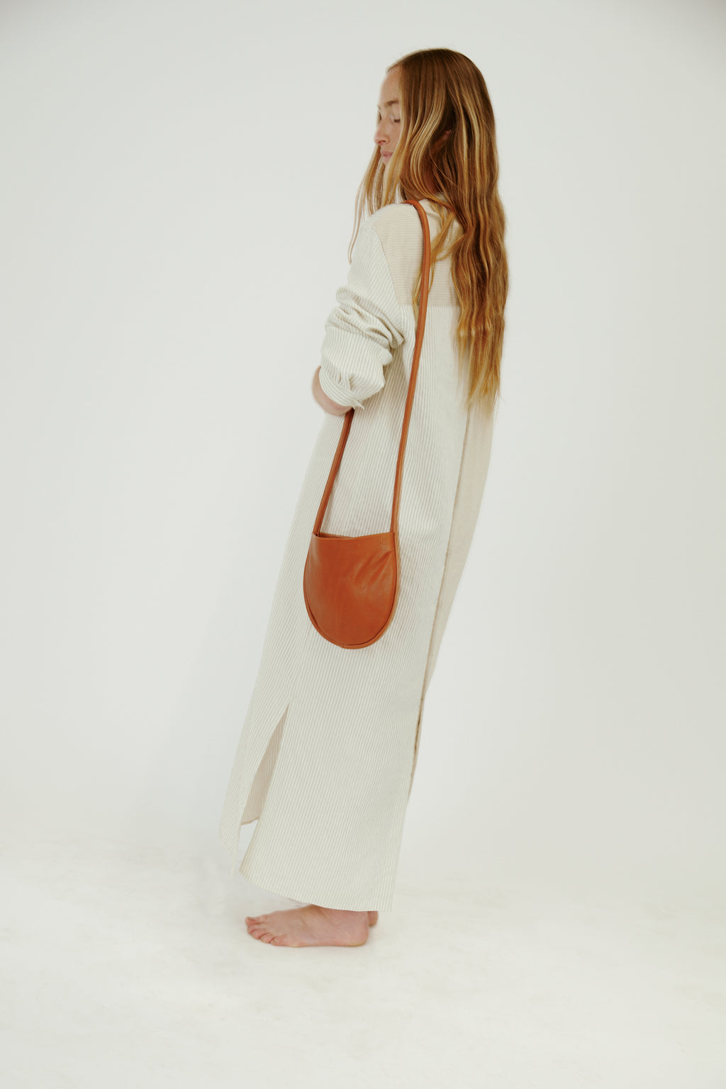 Luxury Small Leather Crossbody Bag | Mini Loop Bag by Harper the Label